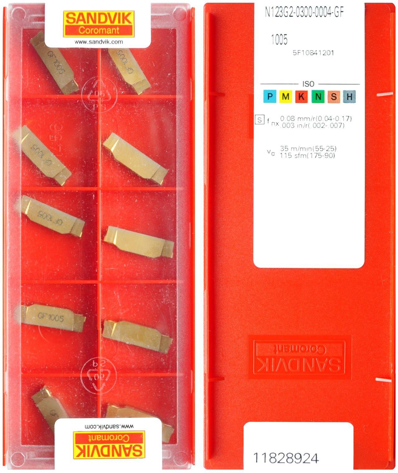 Sandvik Płytki N123G2-0300-0004-GF 1005 1761939663 - Opinie i ceny na ...