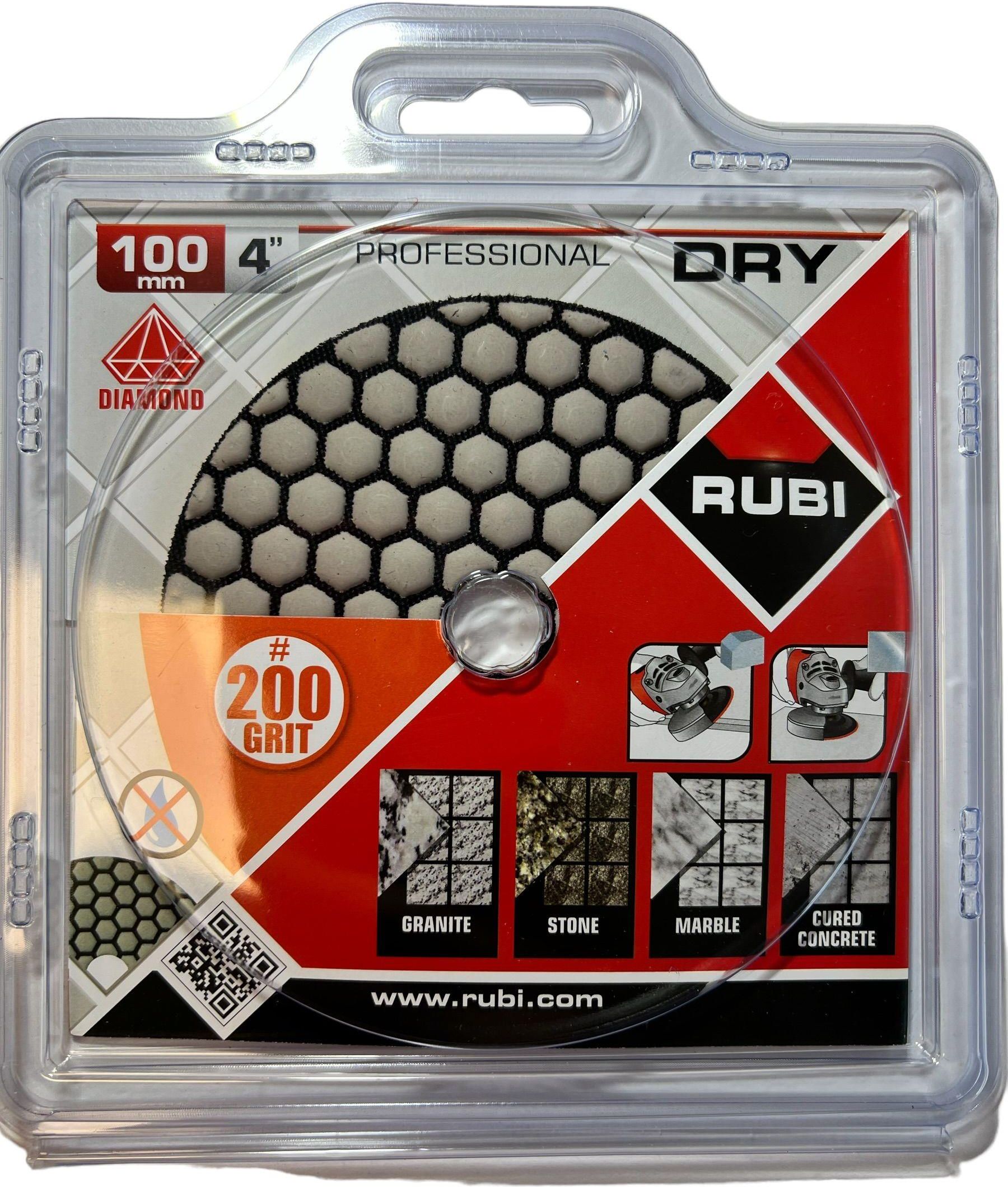 Tarcza tnąca Rubi Tarcza pad polerski 62972 200 100mm do polerowania ...
