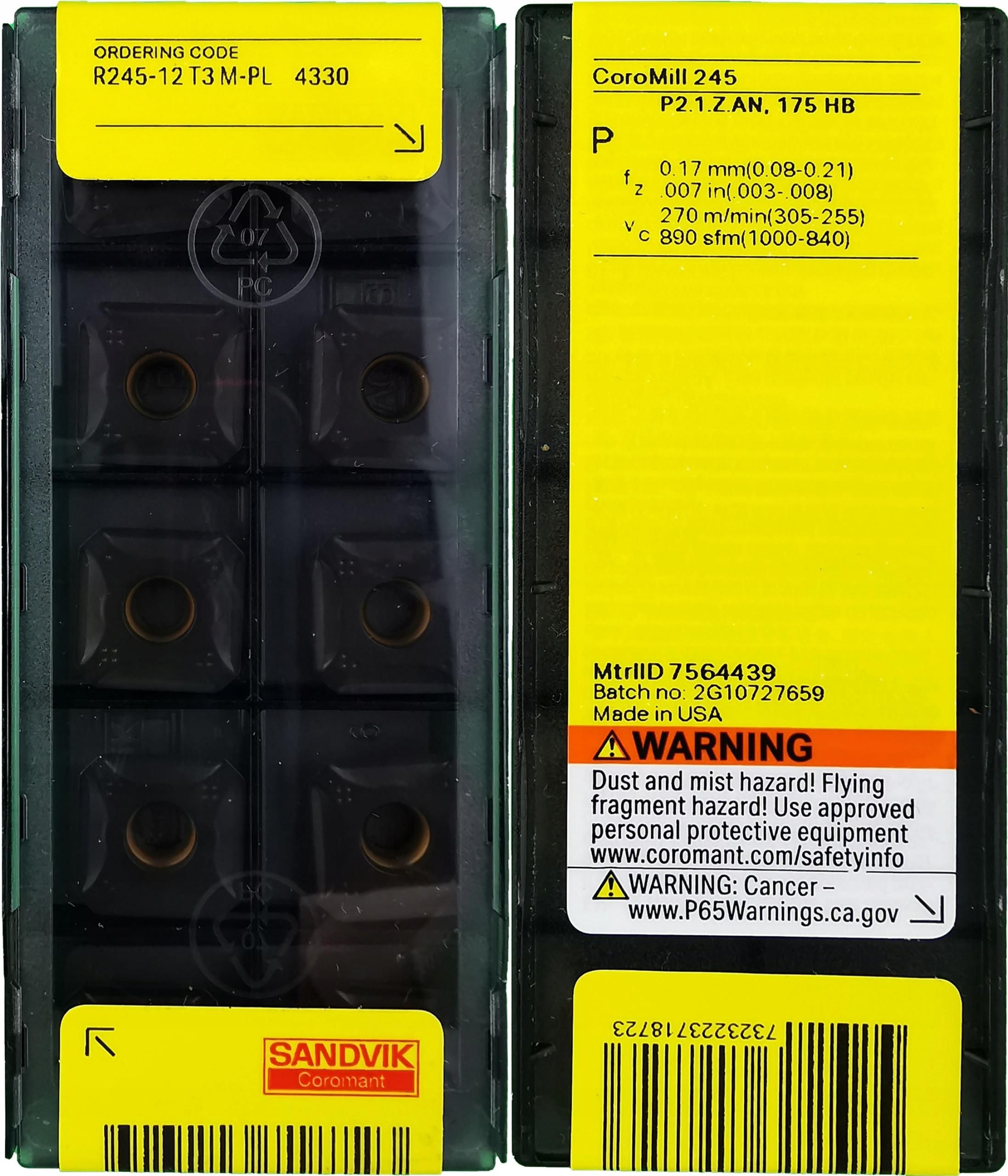 Płytki R245-12T3M-PL 4330 Sandvik 1770034490 - Opinie i ceny na Ceneo.pl