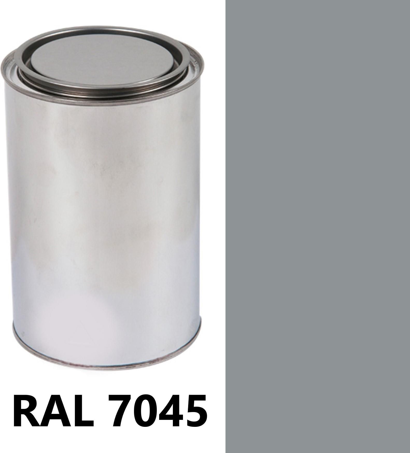 Farba Ral 7045 Mat 2 3 % Nitro Szary Lakier Farba Do Drewna Metalu 1L ...