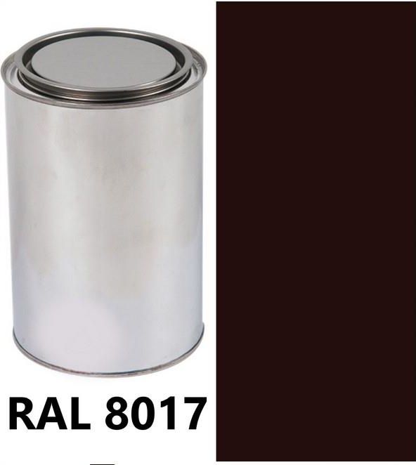 Farba Farba Alkidowa Ftalowa Emalia Lakier Ral 8017 Mat 5-16% Brąz ...