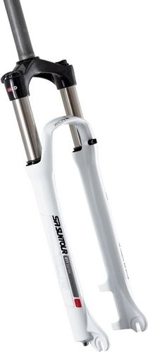 Sr Suntour Amortyzator Xcr 2011 Biały 26 Cali / 28;6 Mm (1-1/8 Cala) / Długość Rury Sterowej 255 ...