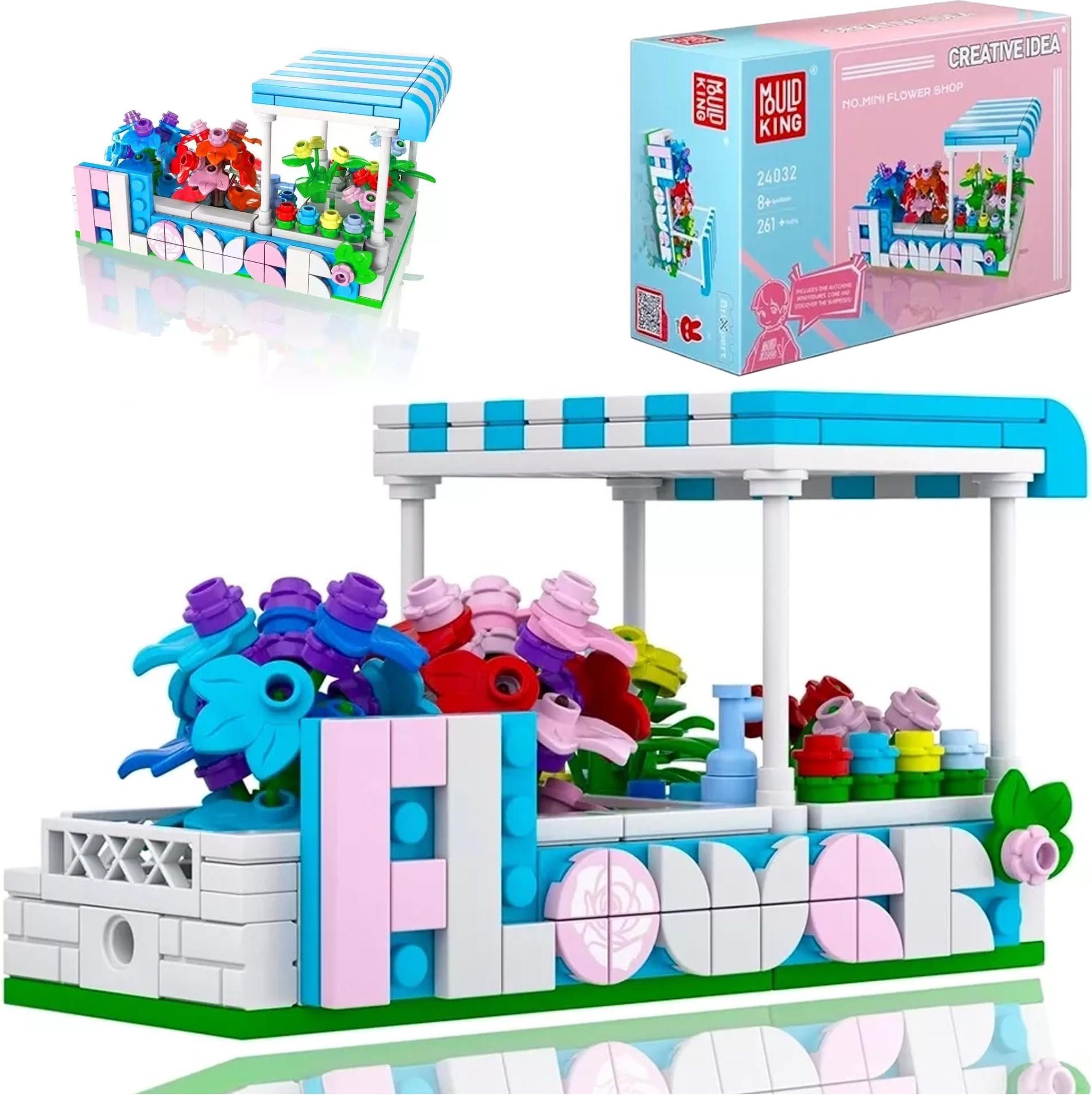 Mould King Klocki Mini Kwiaciarnia Zestaw Flower Shop 261El. - ceny i ...