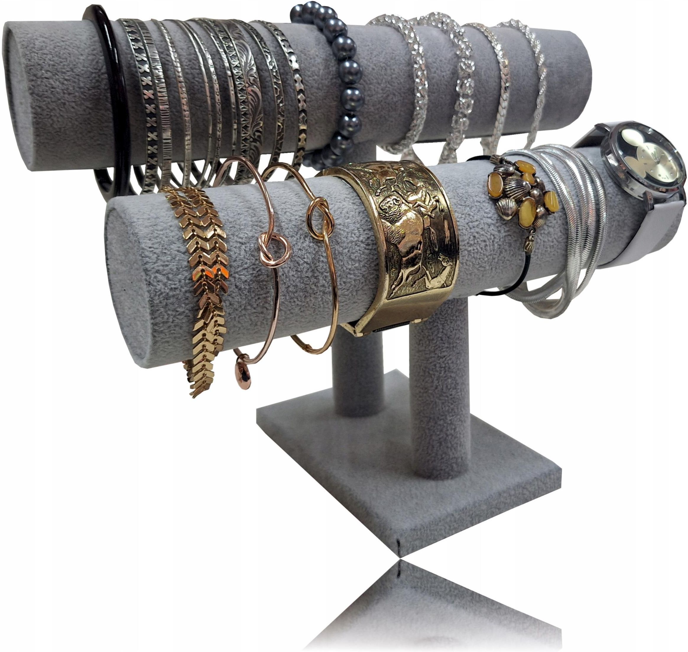 Montip Ekspozytor 2 Rolki Wałki Na Biżuterię Stojak Biżuterii Zegarków ...