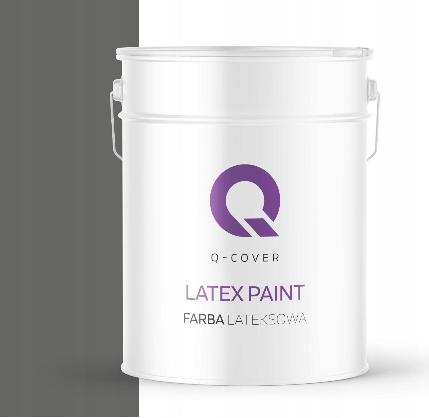 Farba Q-Cover Farba Lateksowa Ścienna Grafitowy 10L - Opinie i ceny na ...