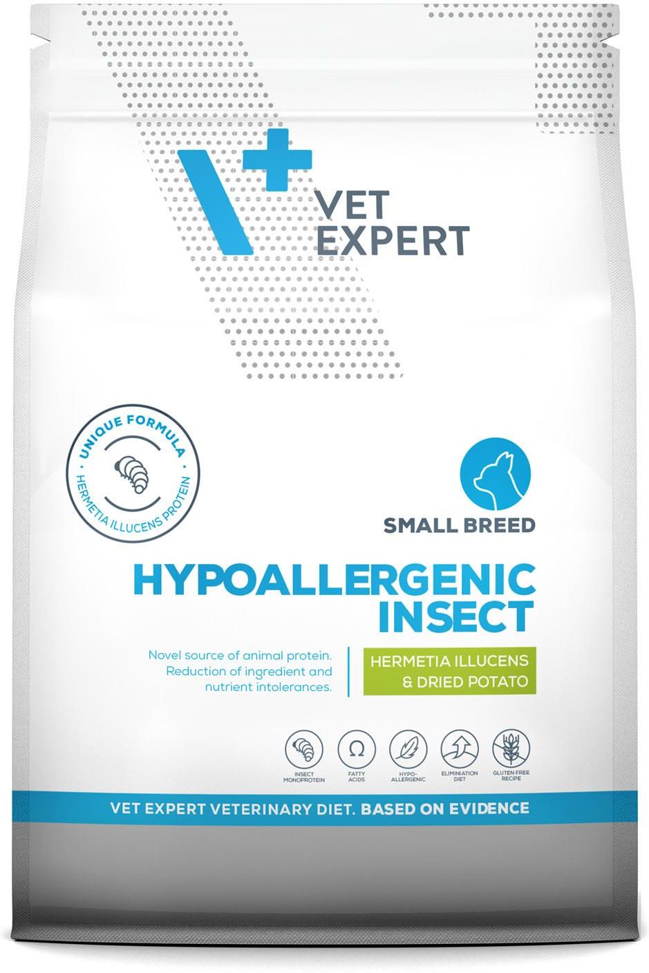 Karma Vet Expert Hypoallergenic Insect Sucha Karma Hipoalergiczna Dla Psów Małych Ras Owady I ...