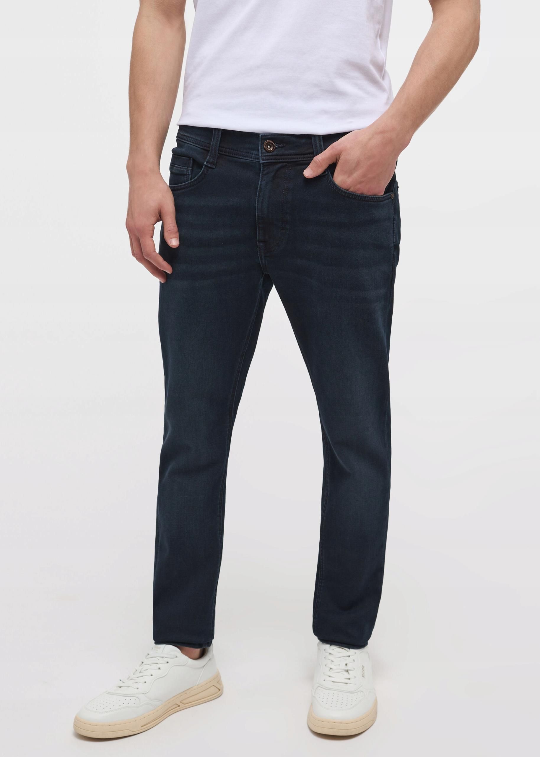 Mustang Jeans Oregon Slim Denim Blue(983) - Ceny i opinie - Ceneo.pl