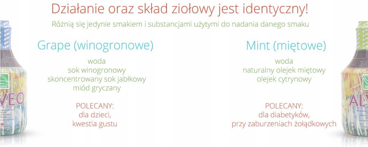 Preparat medycyny naturalnej Alveo grape 950ml akuna - Opinie i ceny na ...
