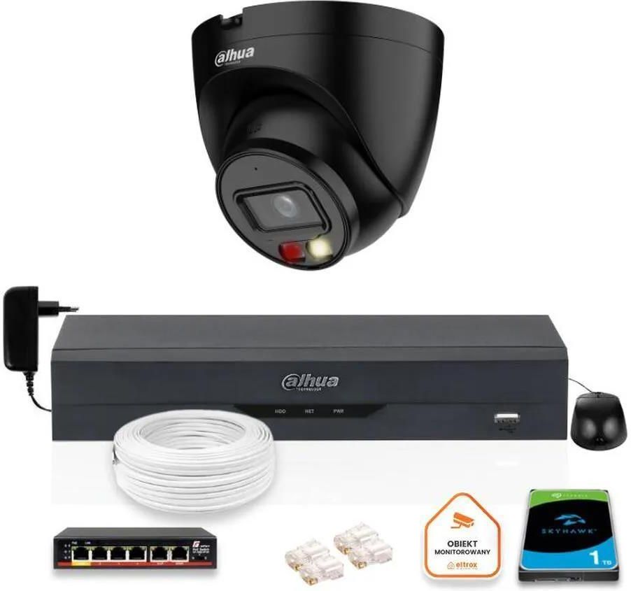 Dahua Zestaw Kamera Ip 4Mpx Ipc-Hdw1439V-A-Il-Black + Dysk 1Tb ...