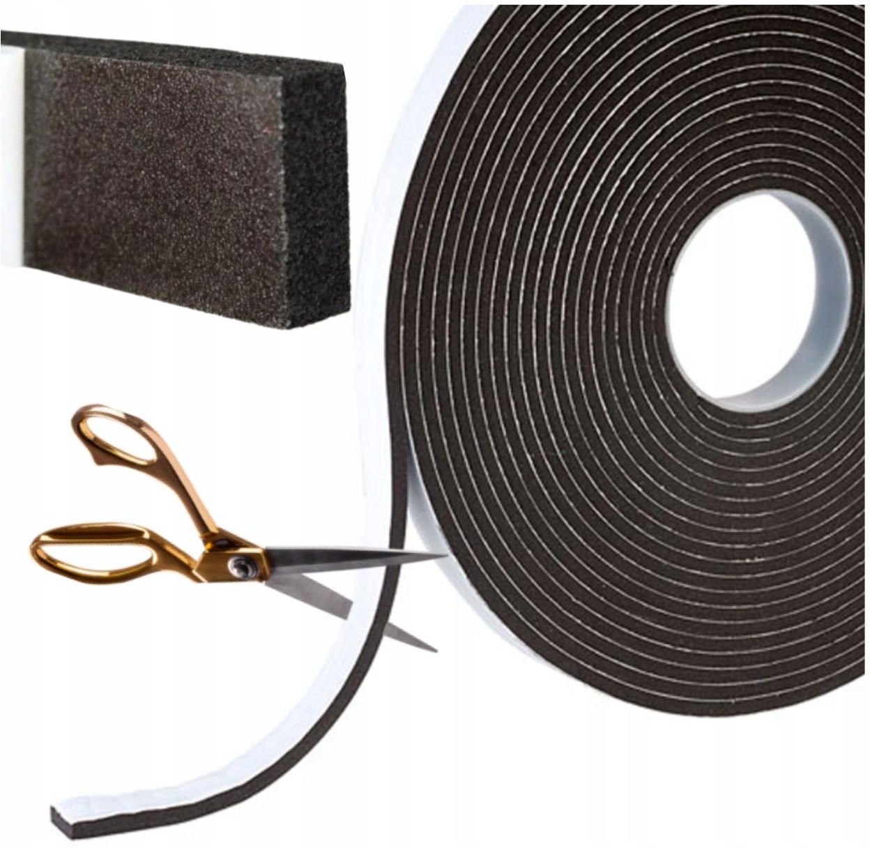 Parolle Uszczelka Okienna Drzwiowa Samoprzylepna Gr. 6mm Epdm Wyciszająca Izolująca - opinie i ...