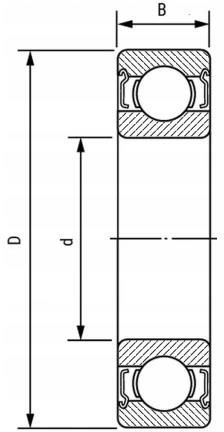 Łożysko kulkowe zwykłe 6306 -ZZ-C3 Timken - Opinie i ceny na Ceneo.pl