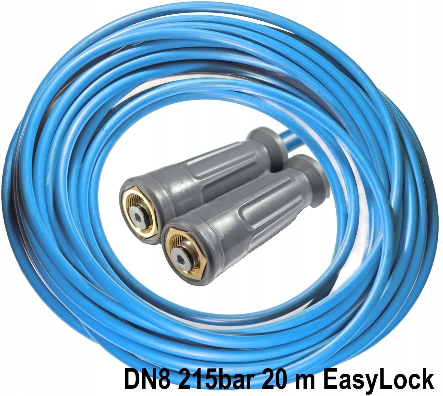 Przewód Wąż Do Myjki Dn8 215Bar 20 M Easylock - ceny i opinie - Ceneo.pl