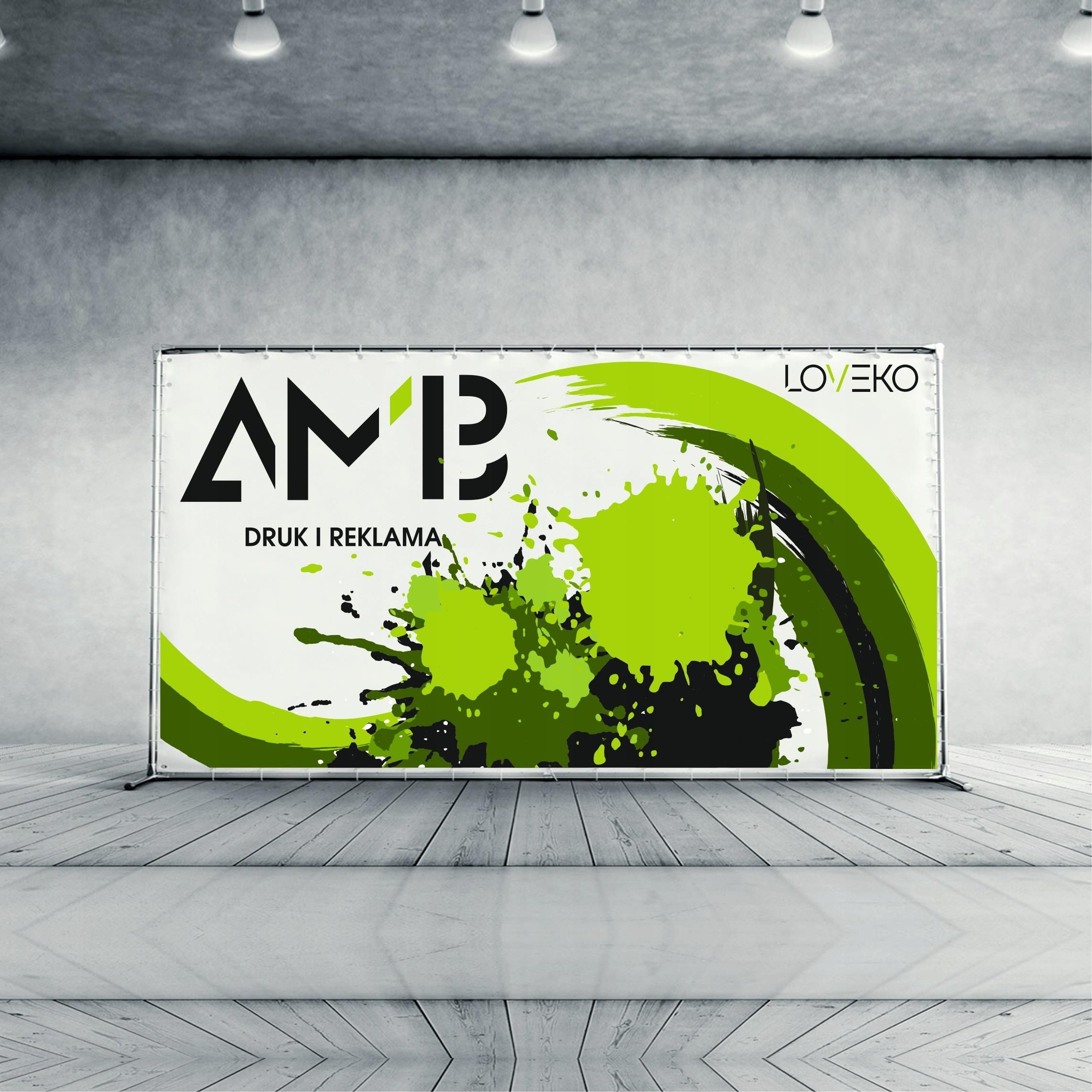 Baner Reklamowy, Banery Reklamowe, Mocny, Plandeka, Projekt 1M2 Amb ...