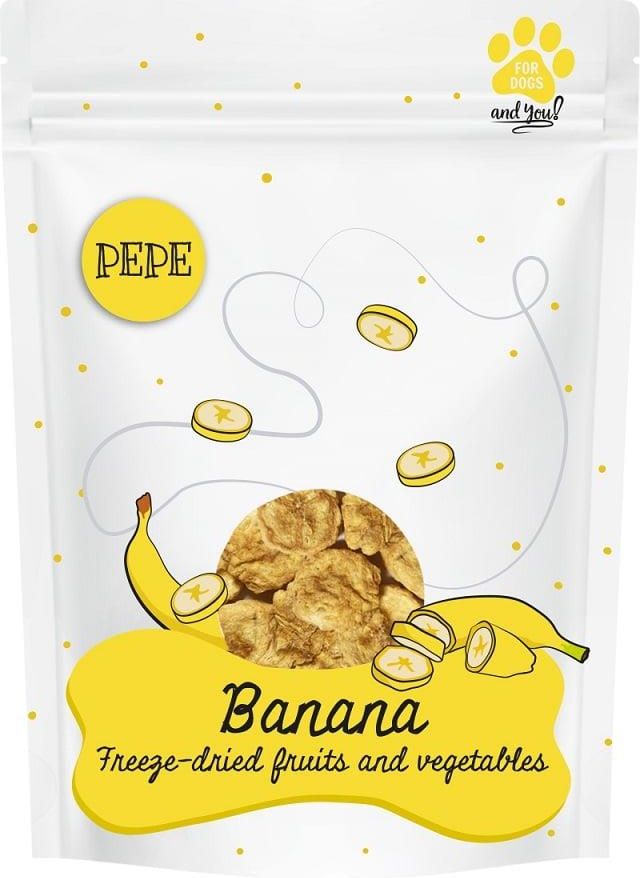 Karma Paka Zwierzaka Pepe Freeze Dried Banan Liofilizowane Owoce Dla Psa 20g - Ceny i opinie ...