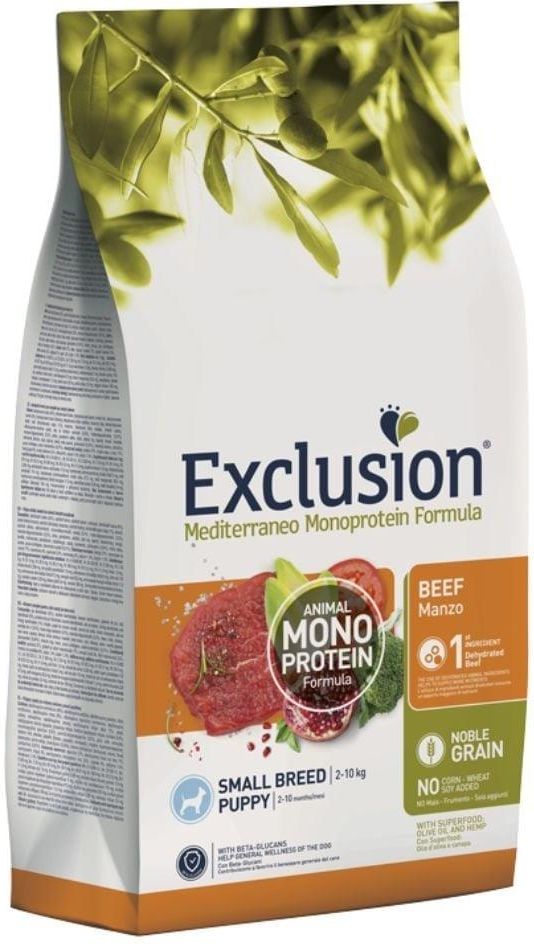 Karma Exclusion Monoprotein Noble Grain Puppy Wołowina Karma Sucha Dla ...