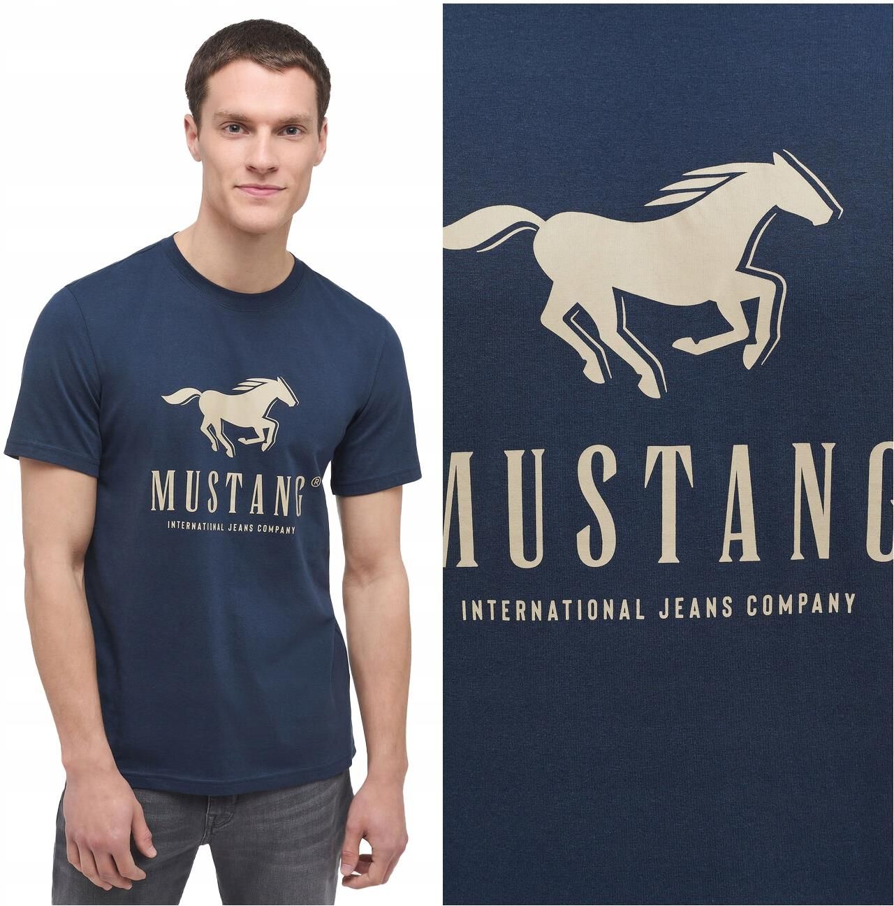 Męska koszulka t-shirt Mustang Alex C Print Total L - Ceny i opinie ...