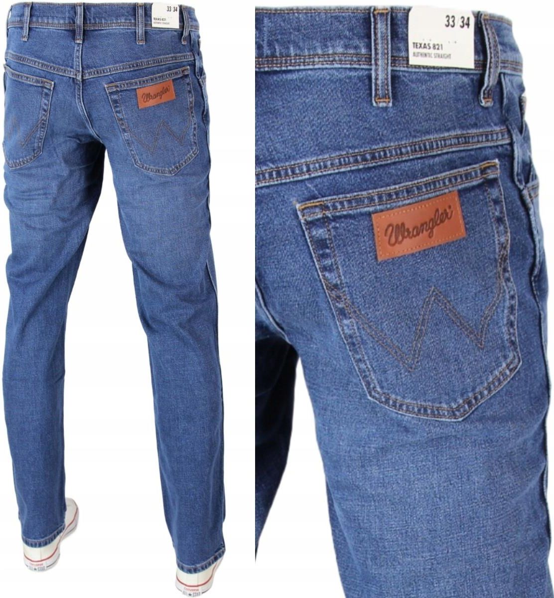 Wrangler Texas Straight Jeans Proste Regular raindrop W40 L32 - Ceny i opinie - Ceneo.pl