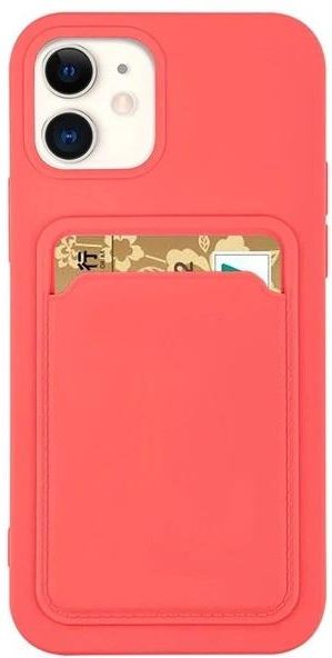 Hurtel Silikonowe etui Card Case z kieszonką na kartę do iPhone 11 Pro ...