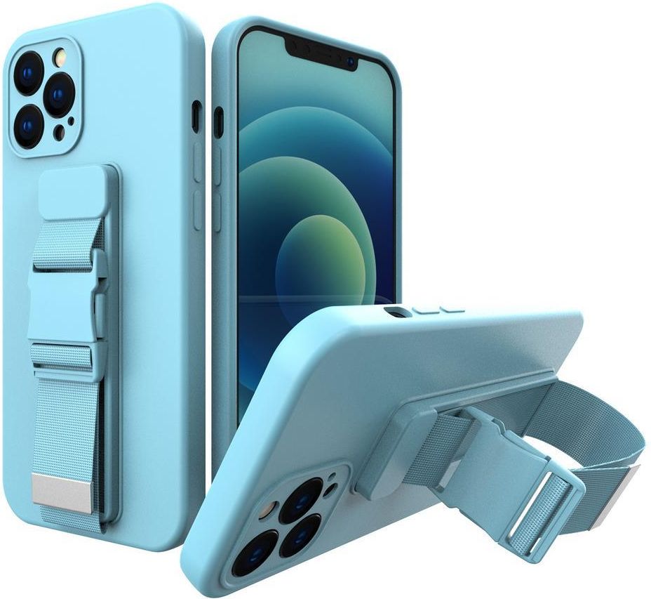 Hurtel Rope case żelowe etui ze smyczą łańcuszkiem torebka smycz iPhone ...