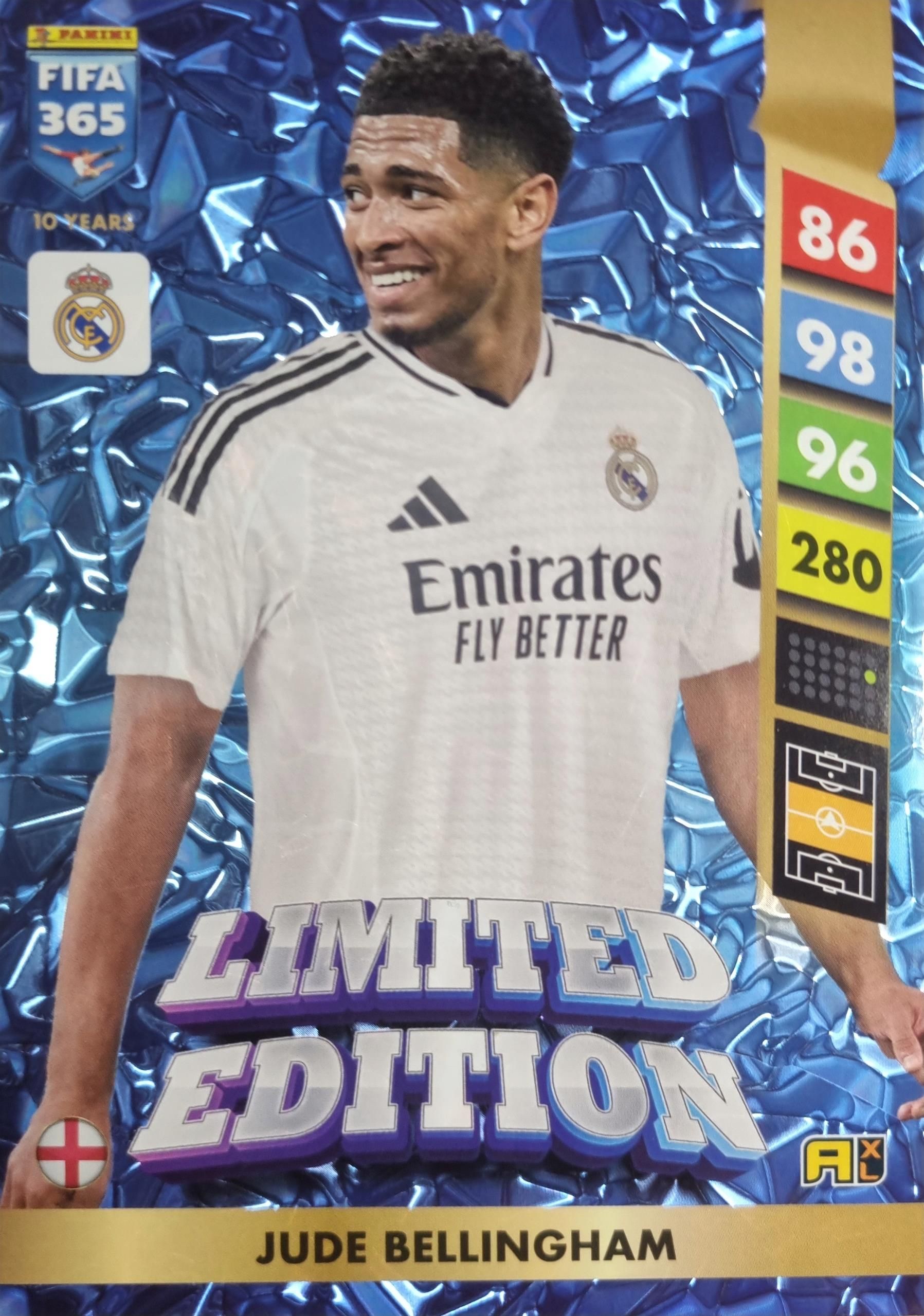Panini Fifa 365 2025 Limited Xxl Jude Bellingham Real Madryt - Ceny i ...