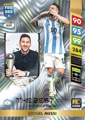 Lionel Messi The Best Karta Panini Fifa 365 2025 Icons 430 - Ceny i ...