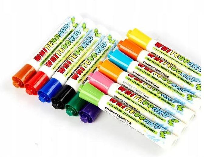 Board Markers Markery Flamastry Do Białej Tablicy Mazaki Grube - Ceny i ...