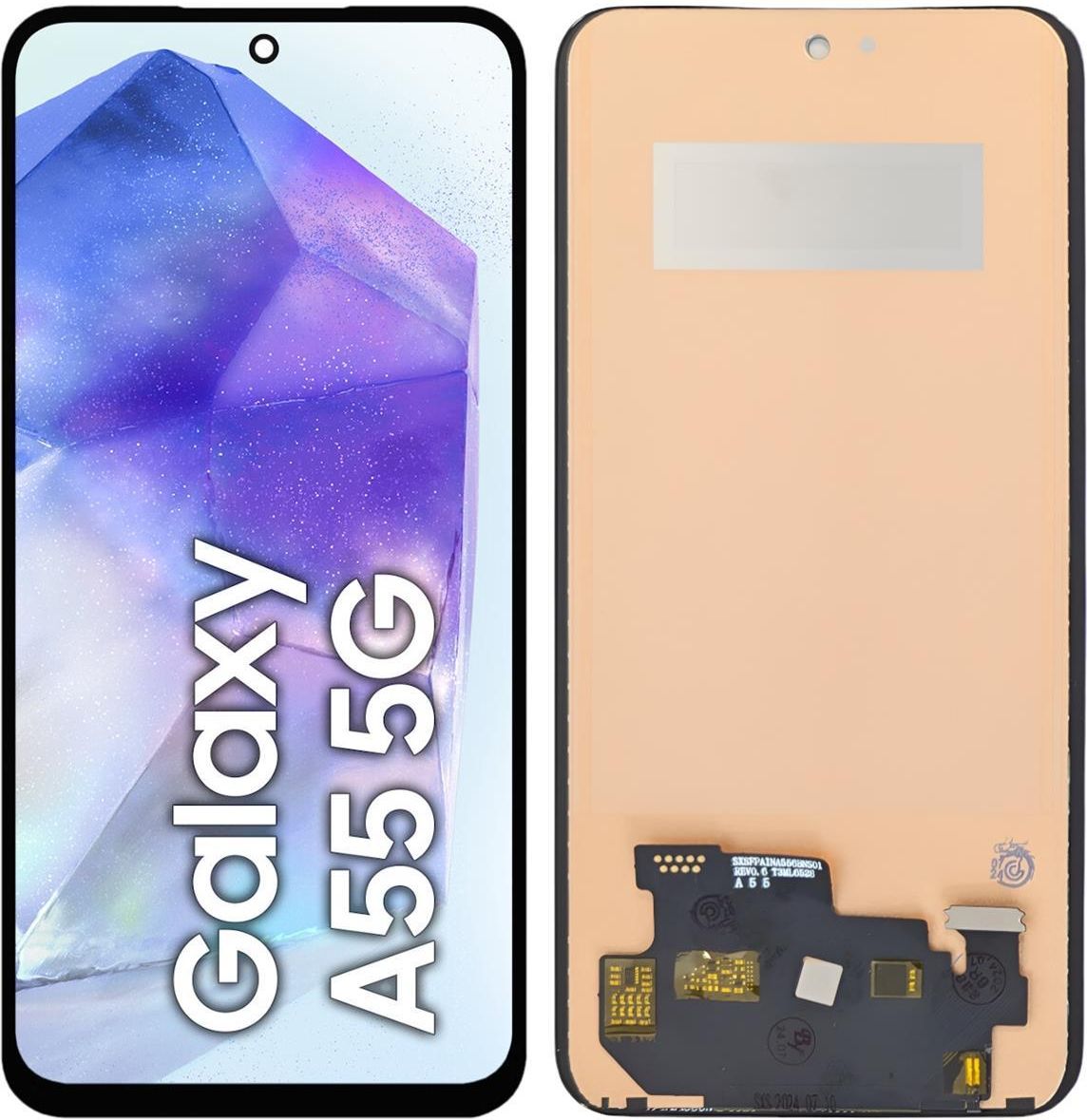 Podzespoły do telefonu Zila Wyświetlacz Display Szybka Ekran Do Samsung ...