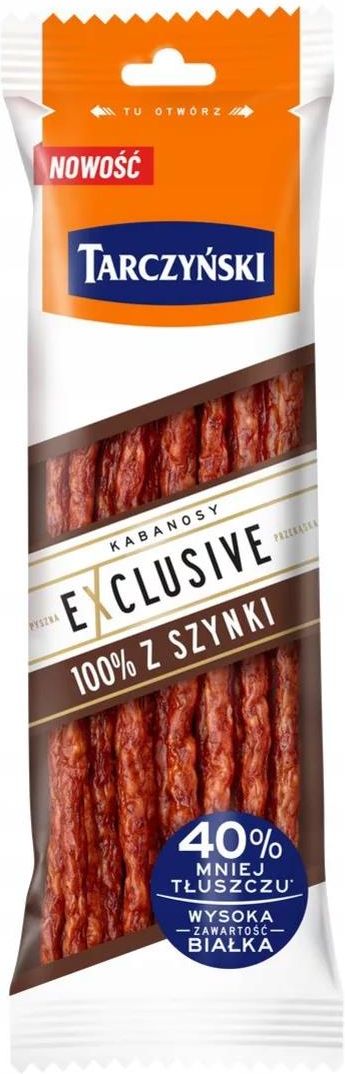 Tarczyński Kabanosy Exclusive 100% Z Szynki 90g - Ceny i opinie - Ceneo.pl