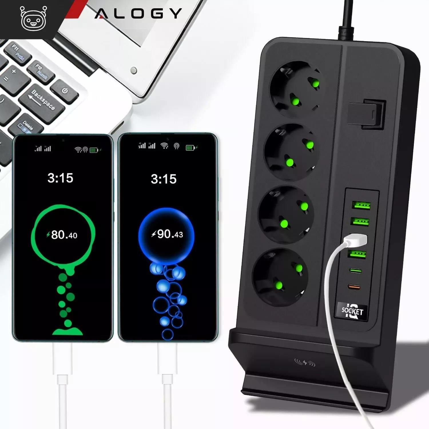 Ładowarka do telefonu Alogy Rozgałęźnik gniazdka Plug Extender ...