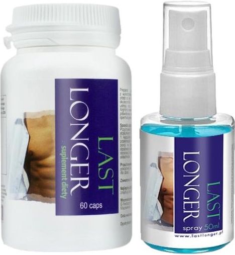Last Longer Tabletki + Spray - Taniej o 40 zł - anonimowa dostawa 24h ...