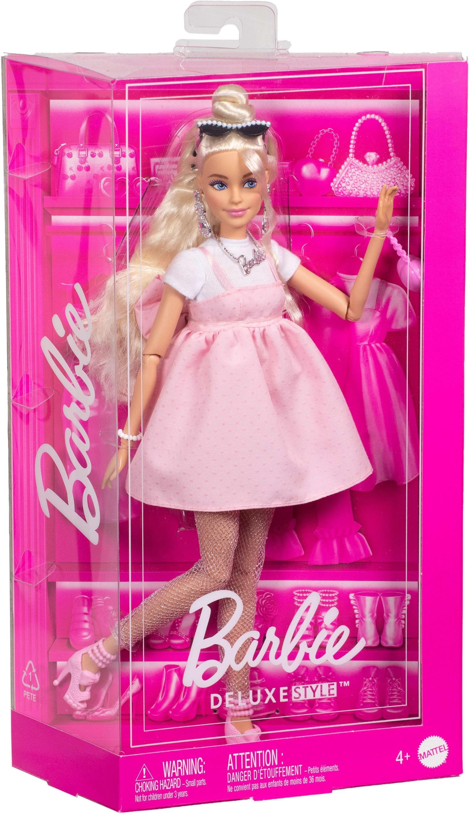 Lalka Barbie Deluxe Style Lalka Nr 3 w stroju w stylu Barbiecore HYV27 ...