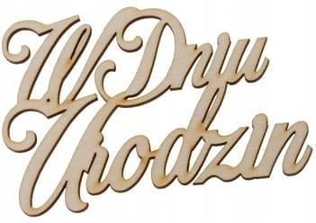 5 szt napis W Dniu Urodzin na urodziny 1773789181 - Ceny i opinie - Ceneo.pl