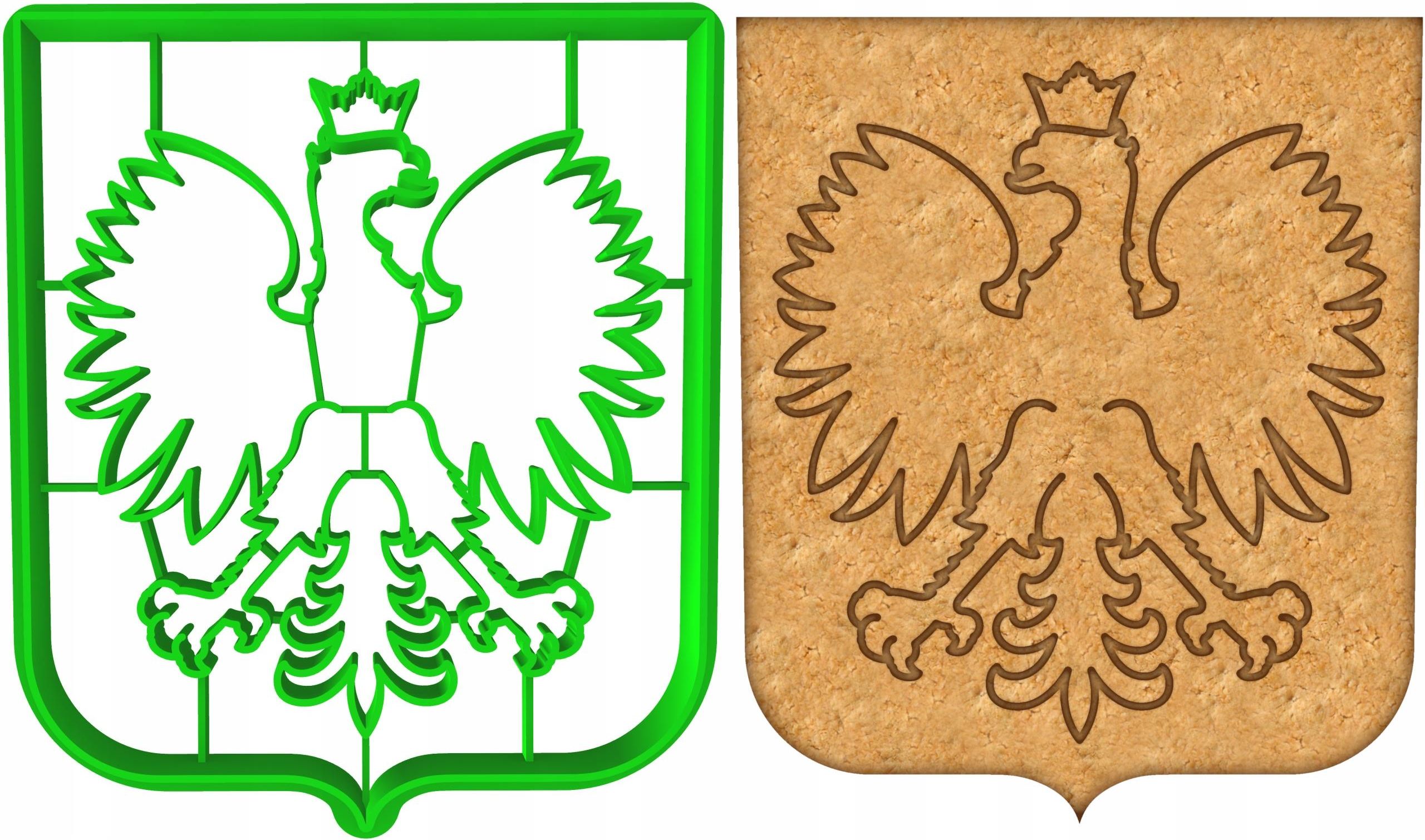 Cookie Monster Foremka Wykrawacz Pierników Polska Walcząca Orzeł Godło ...