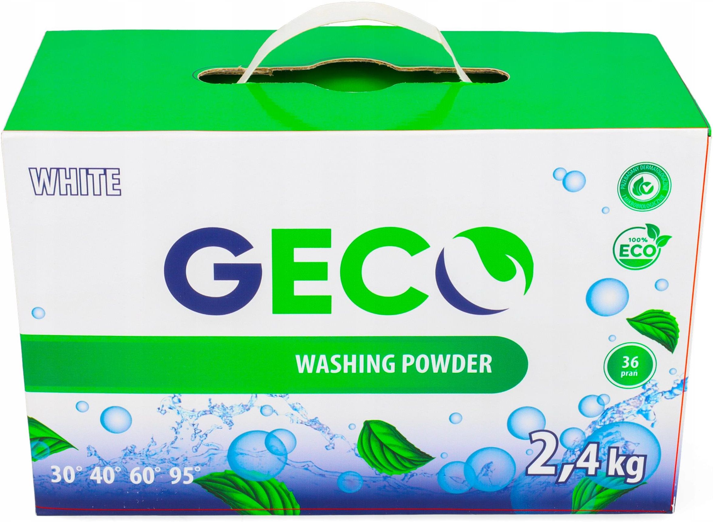 Geco Proszek Do Prania Bio Do Białego 2.4Kg Ekologiczny - Opinie i ...