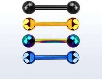 Barbel anodyzowany do sutka 14 mm złoty - Ceny i opinie - Ceneo.pl