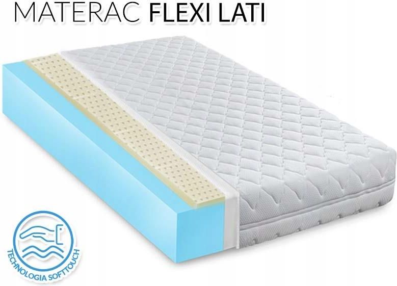 Materac Materace Polskie 80x180 Materac Lateksowy Dwie Twardości Aż 19CM H2 (1773700383 ...