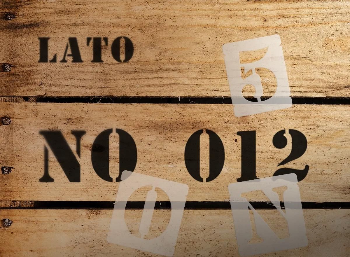 Decorello Litery I Cyfry Stencil 44 Szablony - opinie i ceny na Ceneo.pl