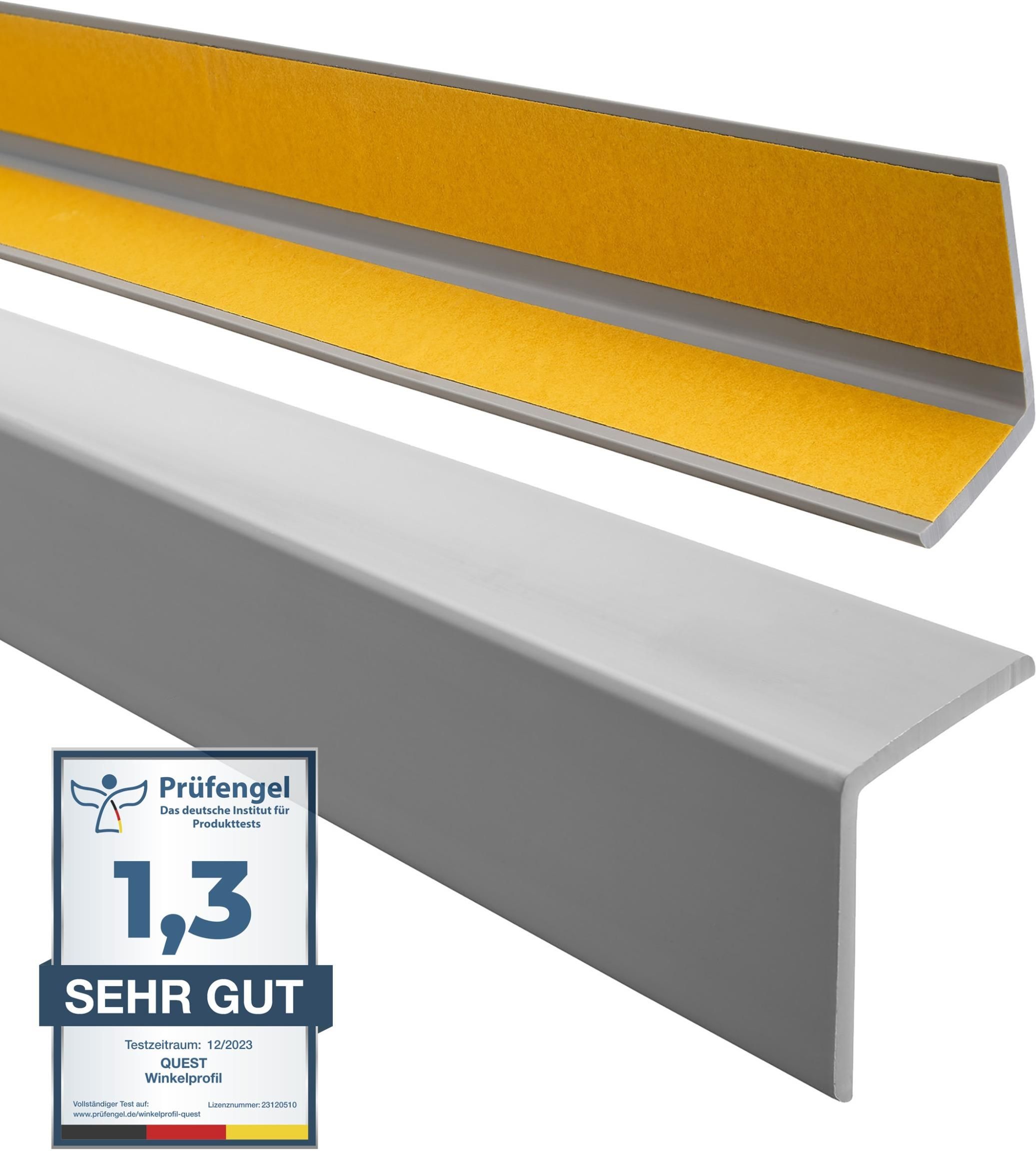 Questprofile Kątownik Pcv 27x27 Profil Szary 110Cm - opinie i ceny na ...