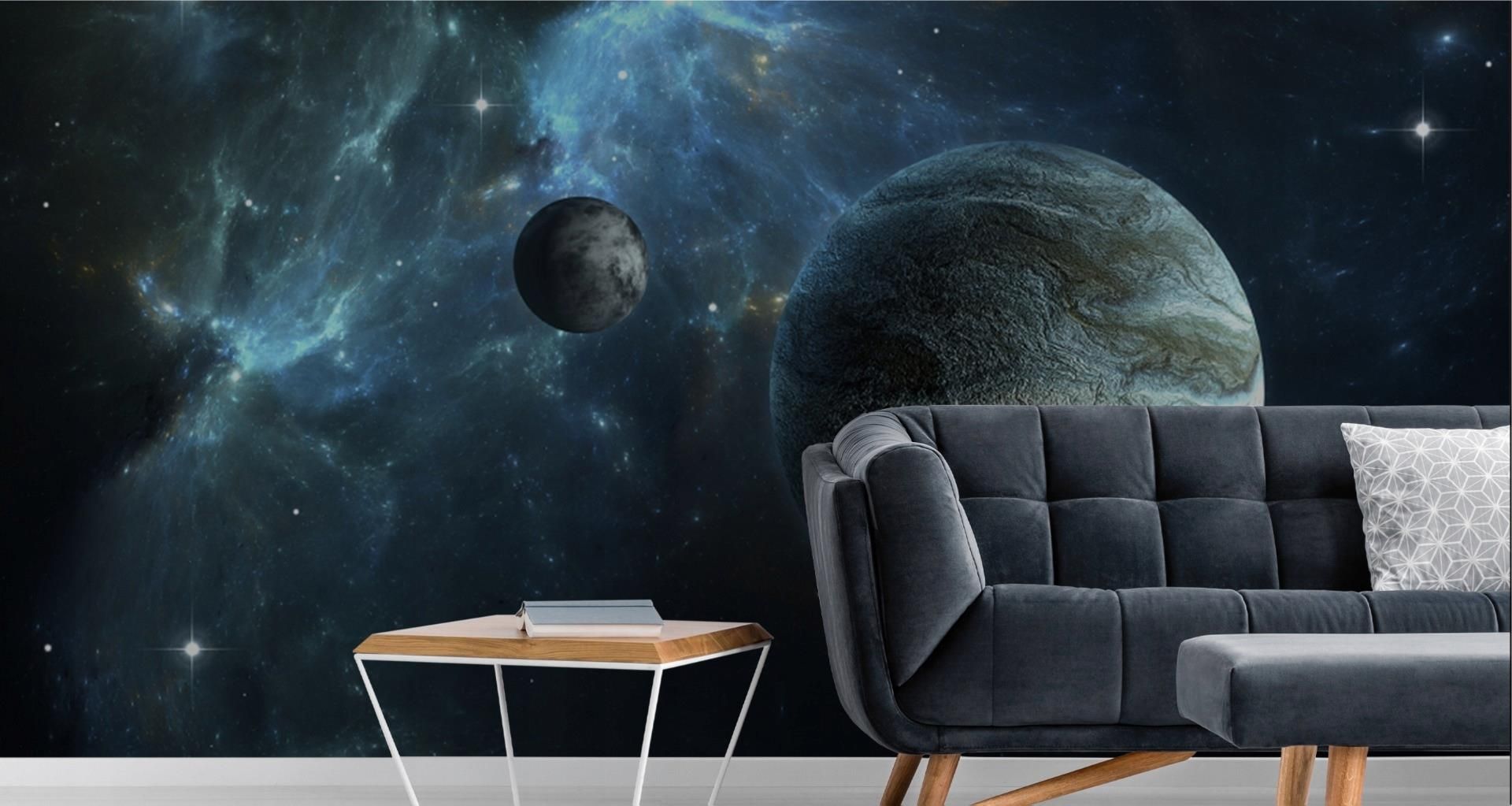 Prineo Fototapeta Planety Gwiazdy Kosmos Efekt 3D 180x120 - Opinie i ceny na Ceneo.pl