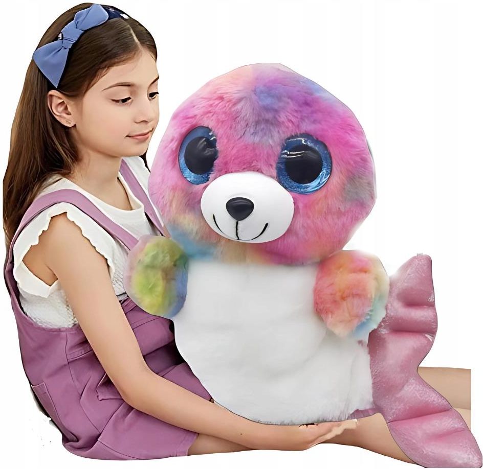 Pluszowa Foka-Syrenka 60 cm – Miękka Przytulanka dla Każdego! - Ceny i opinie - Ceneo.pl