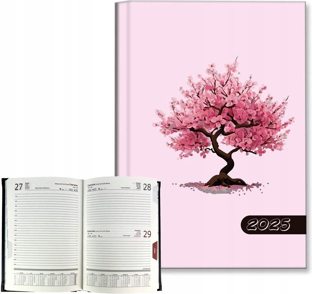 Kalendarz 2025 B6 dzienny Drzewo - Ceny i opinie - Ceneo.pl