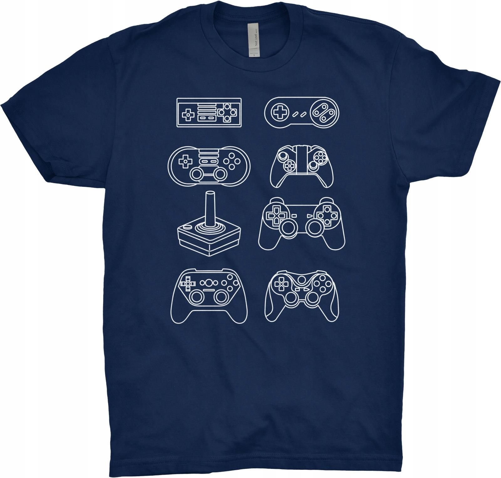 Kontrolery Koszulka Pad Gracz Gamer Joystick Retro - Ceny i opinie ...