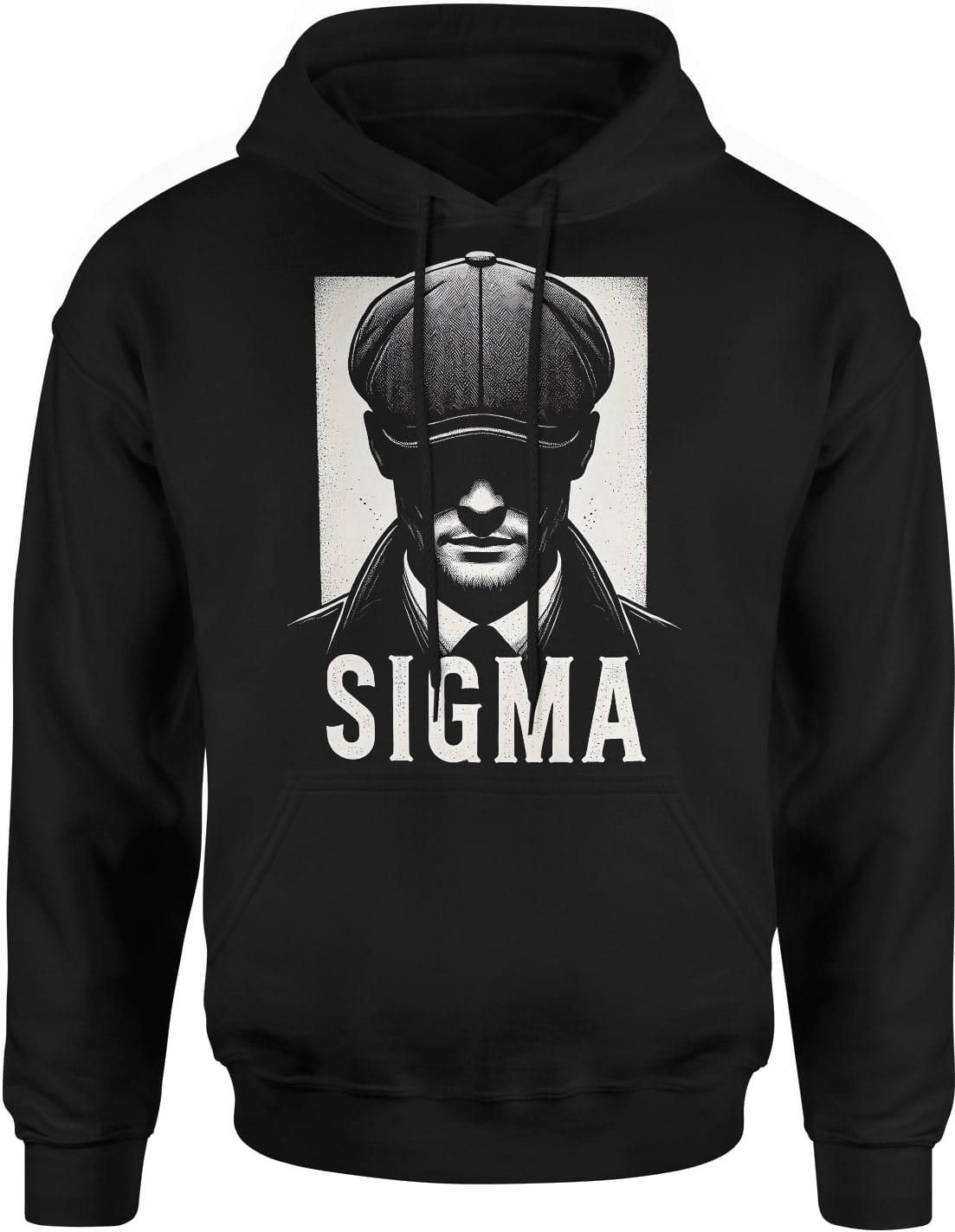 Sigma Gangster Męska bluza z kapturem (M, Czarny) - Ceny i opinie ...