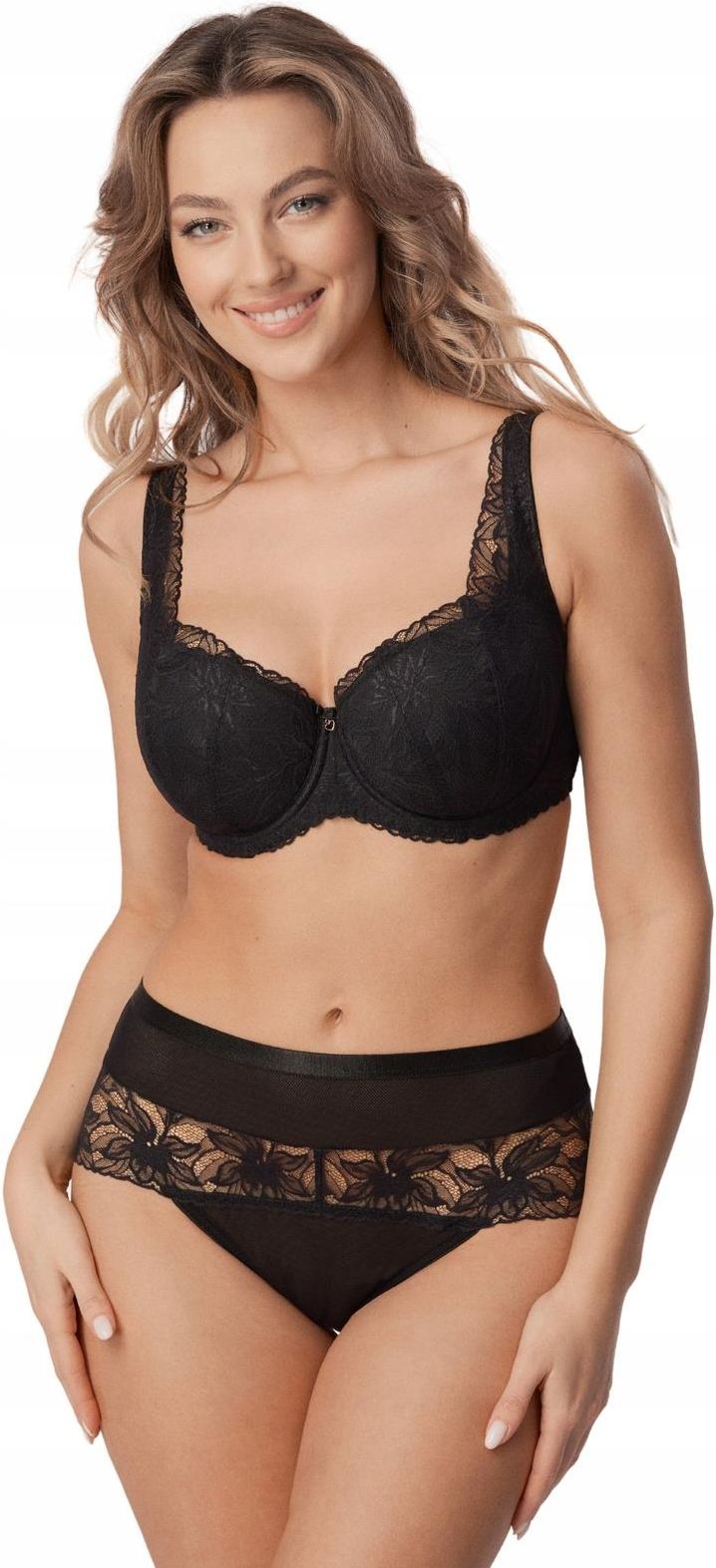 Biustonosz LAURA PUSH CZA Kolor: czarny , Rozmiar: 75C - Ceny i opinie - Ceneo.pl