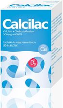 Calcilac 50 Tabl. - Opinie i ceny na Ceneo.pl
