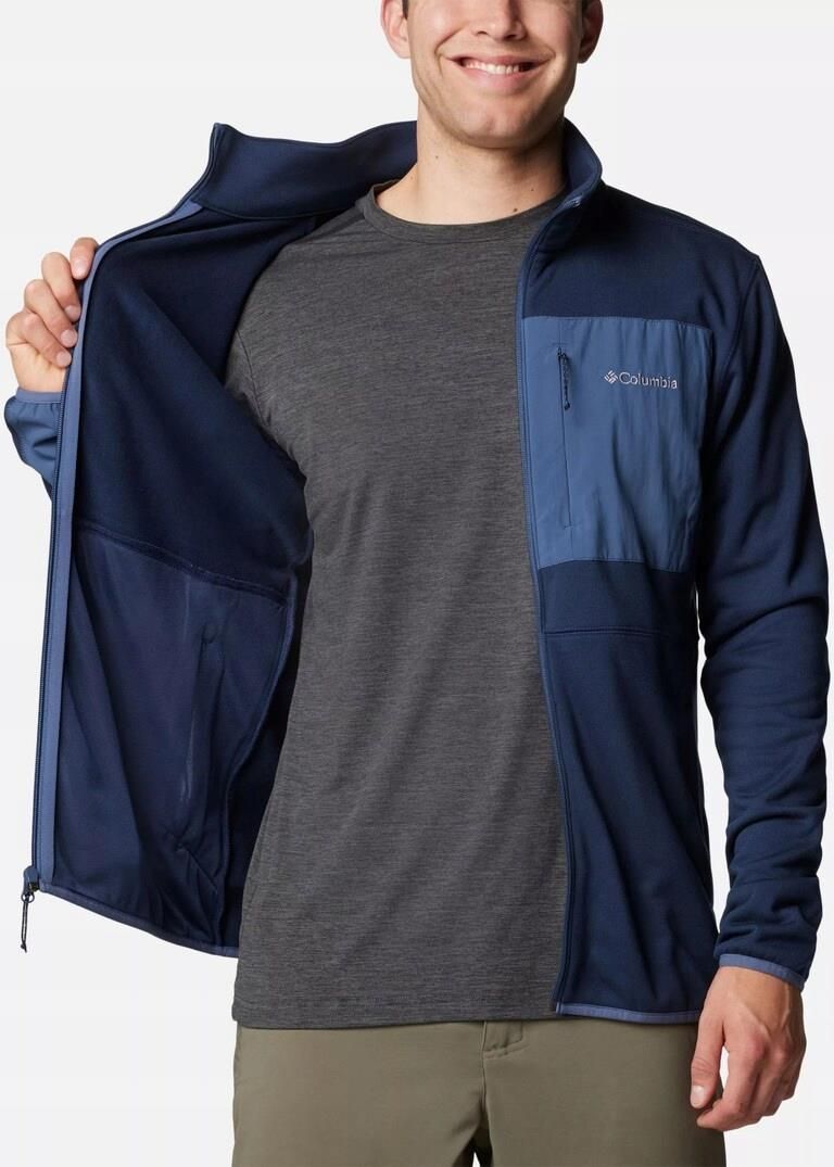 Polar Bluza polarowa Columbia Hike II Technical Fleece Collegiate Navy ...