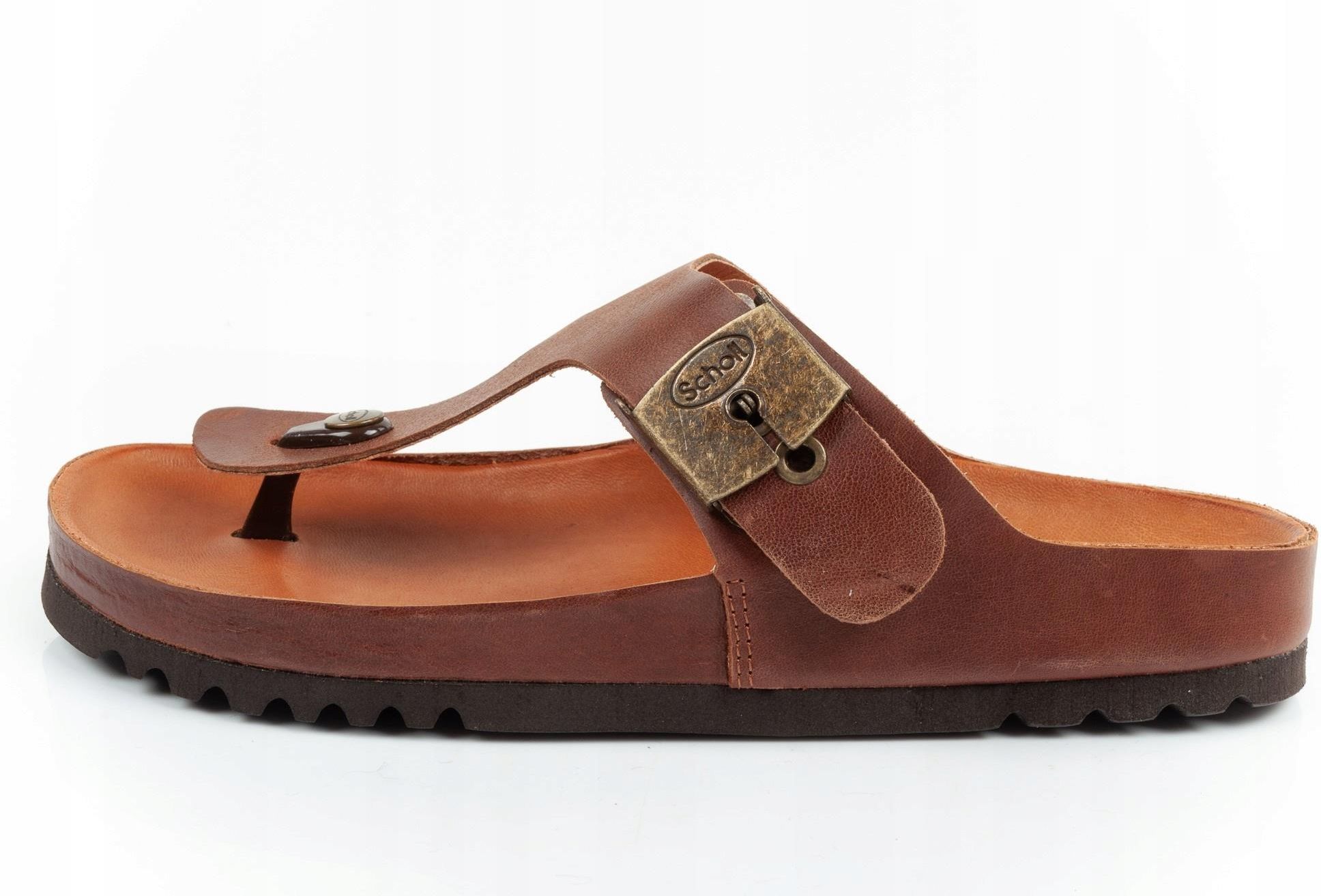 Buty laczki męskie japonki Scholl Jake [F306981011] skórzane klapki ...