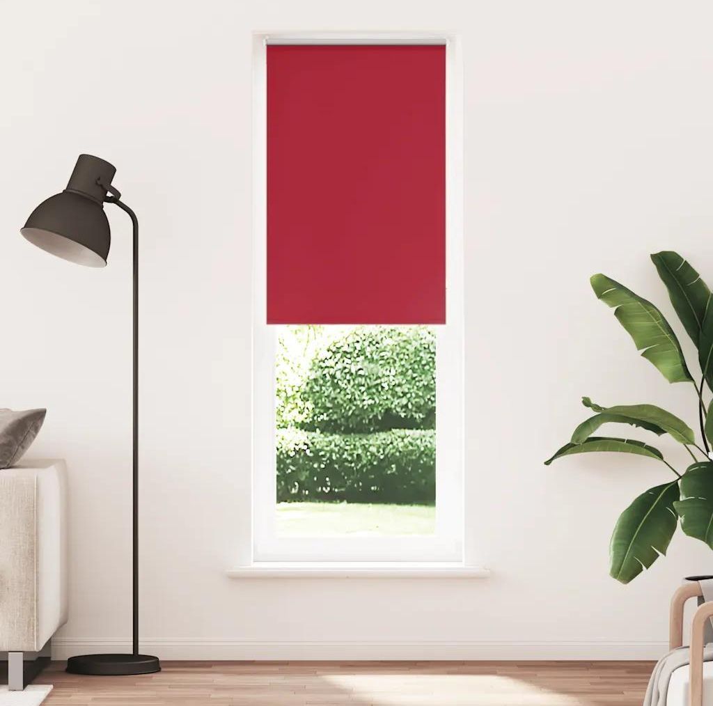 VidaXL Roleta Zaciemniająca Red 85X230Cm Szerokość Tkaniny 80,7Cm ...
