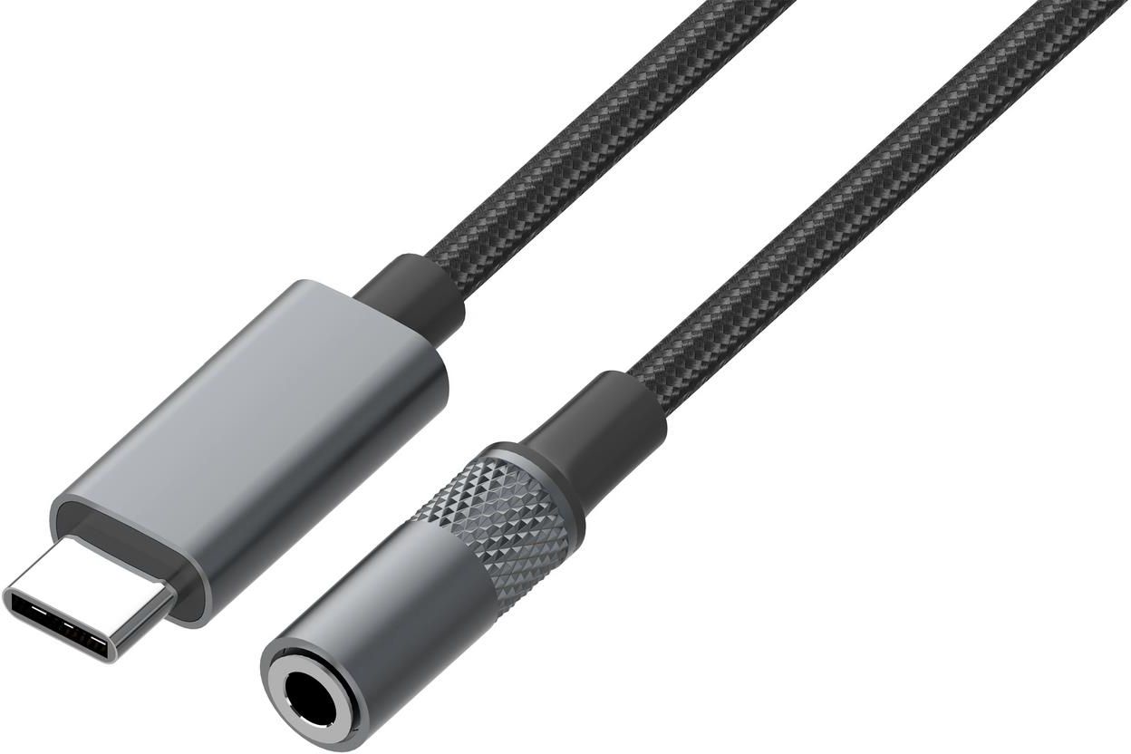 Ldnio Adapter przejście USB-C na Jack 3,5mm z DAC szary (151801597 ...