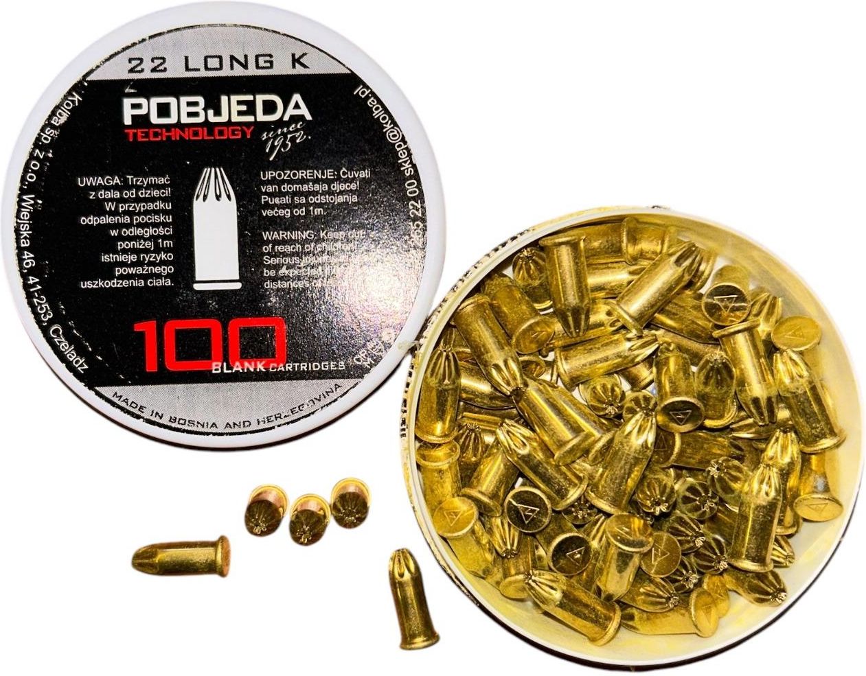 Amunicja Hukowa 6Mm Long Ptg Pobjeda Naboje Hukowe 100 Sztuk - Ceny i ...